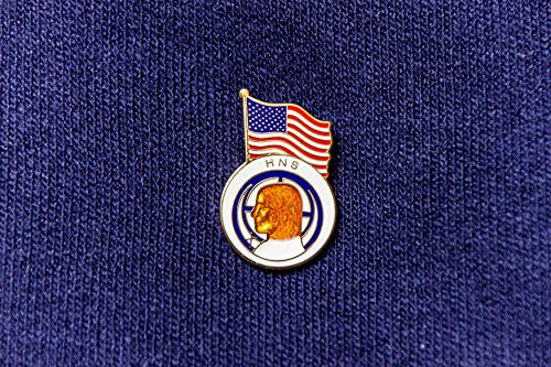 1012 HNS Enamel Lapel Pin with Flag – Holy Name Society Webstore