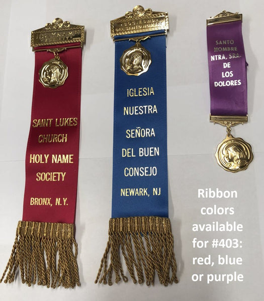 403S Single Two Piece Badge in Gold, Add On to Pack of 12 Badges – Holy ...